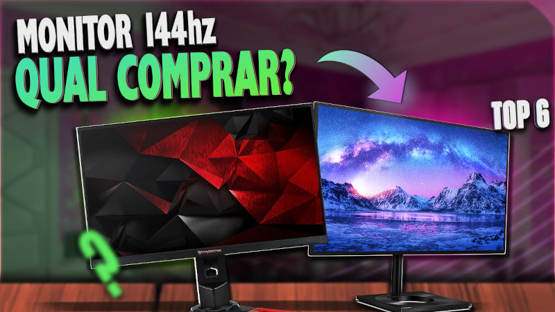 Melhor Monitor 144Hz em 2025 - IlustraTop