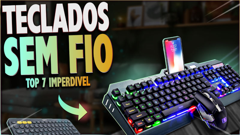 Melhor Teclado Sem Fio em 2024 - IlustraTop