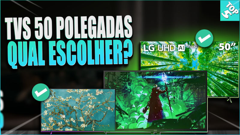 Melhor TV 50 Polegadas em 2025 - IlustraTop